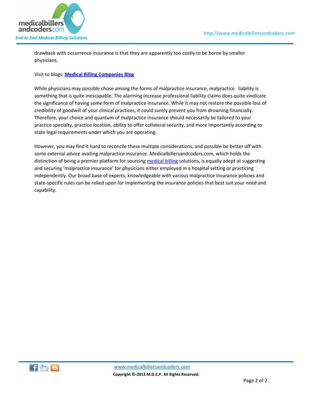 How ‘Malpractice Insurance’ Can Save You from Drowning Financially ...