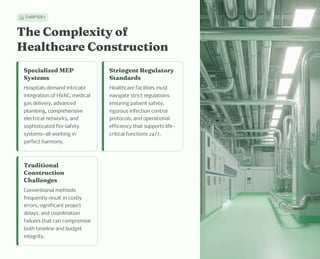 Role of MEP BIM in Hospital Construction, Expansion, and Retrofit ...