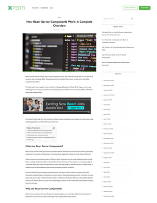 How React Server Components Work: A Complete Overview | PDF