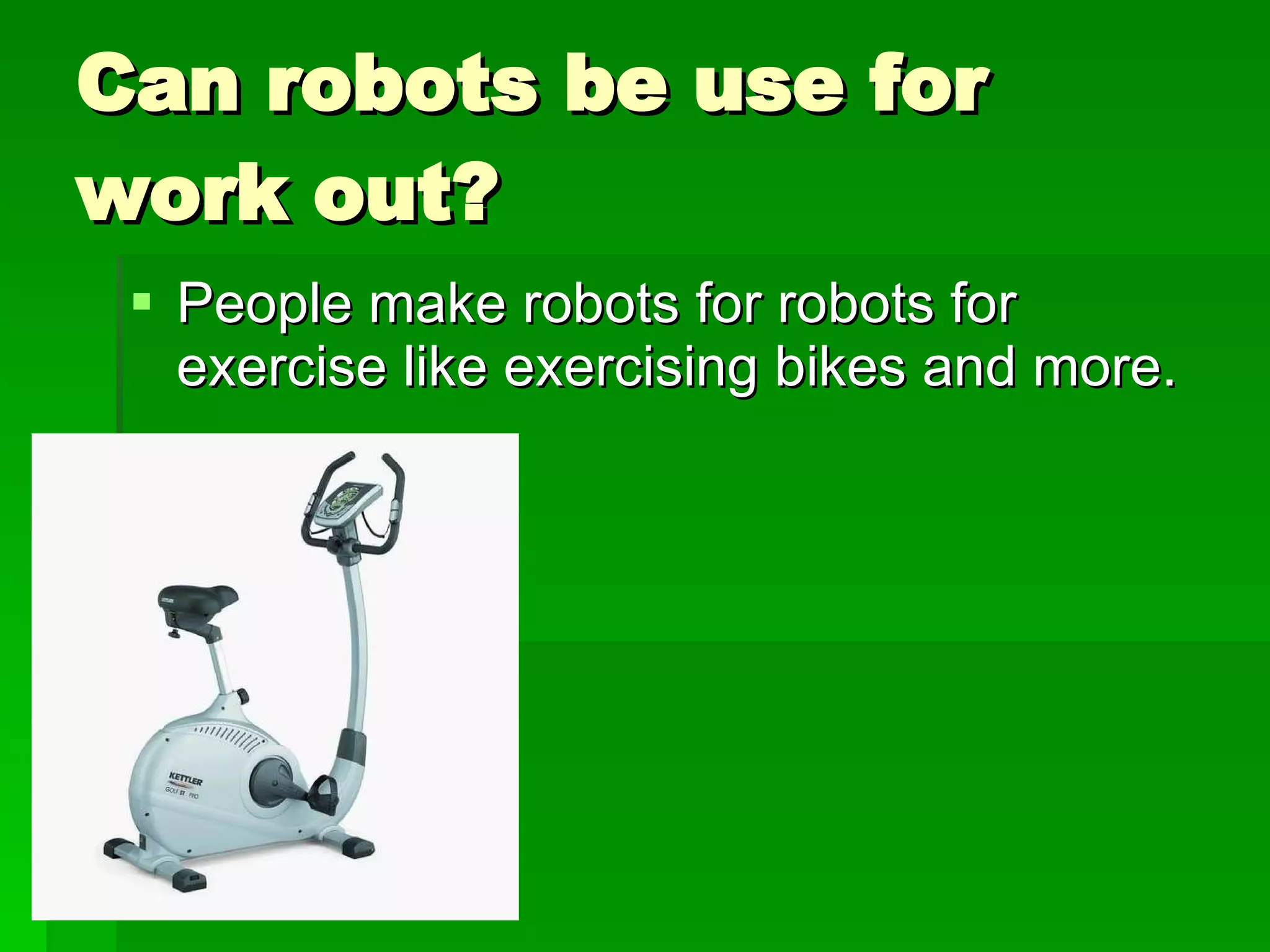 How Robots Work | PPT