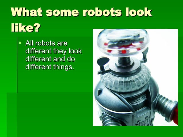 How Robots Work | PPT