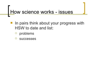 How Science Works | PPT