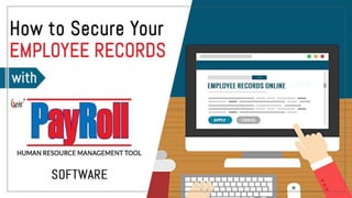 Effortless and Secure Employee Data Management with Gen Payroll ...