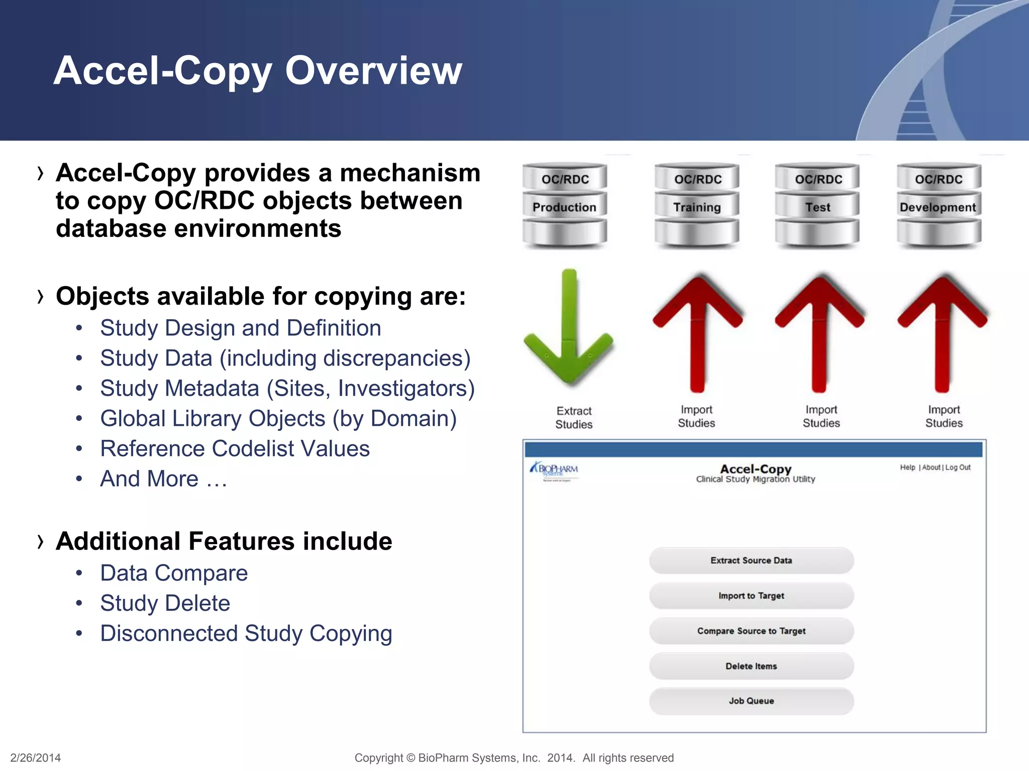 How St. Jude Medical Manages Oracle Clinical Studies Using Accel-Copy | PPT