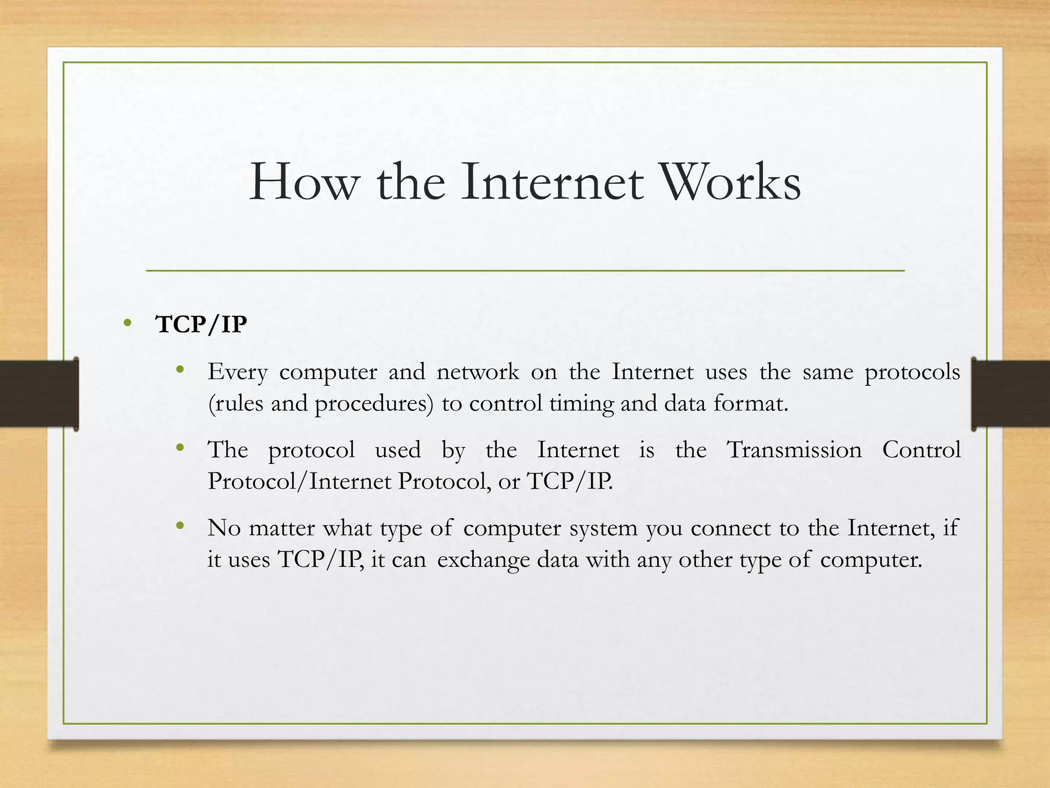 How the-internet-works | PPT