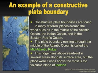 How The Plate Boundary Moves And Works | PPT