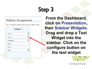 How To Add A Picture In A Sidebar | PPT