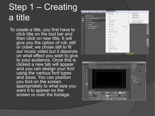 How to add font to a music video | PPTX