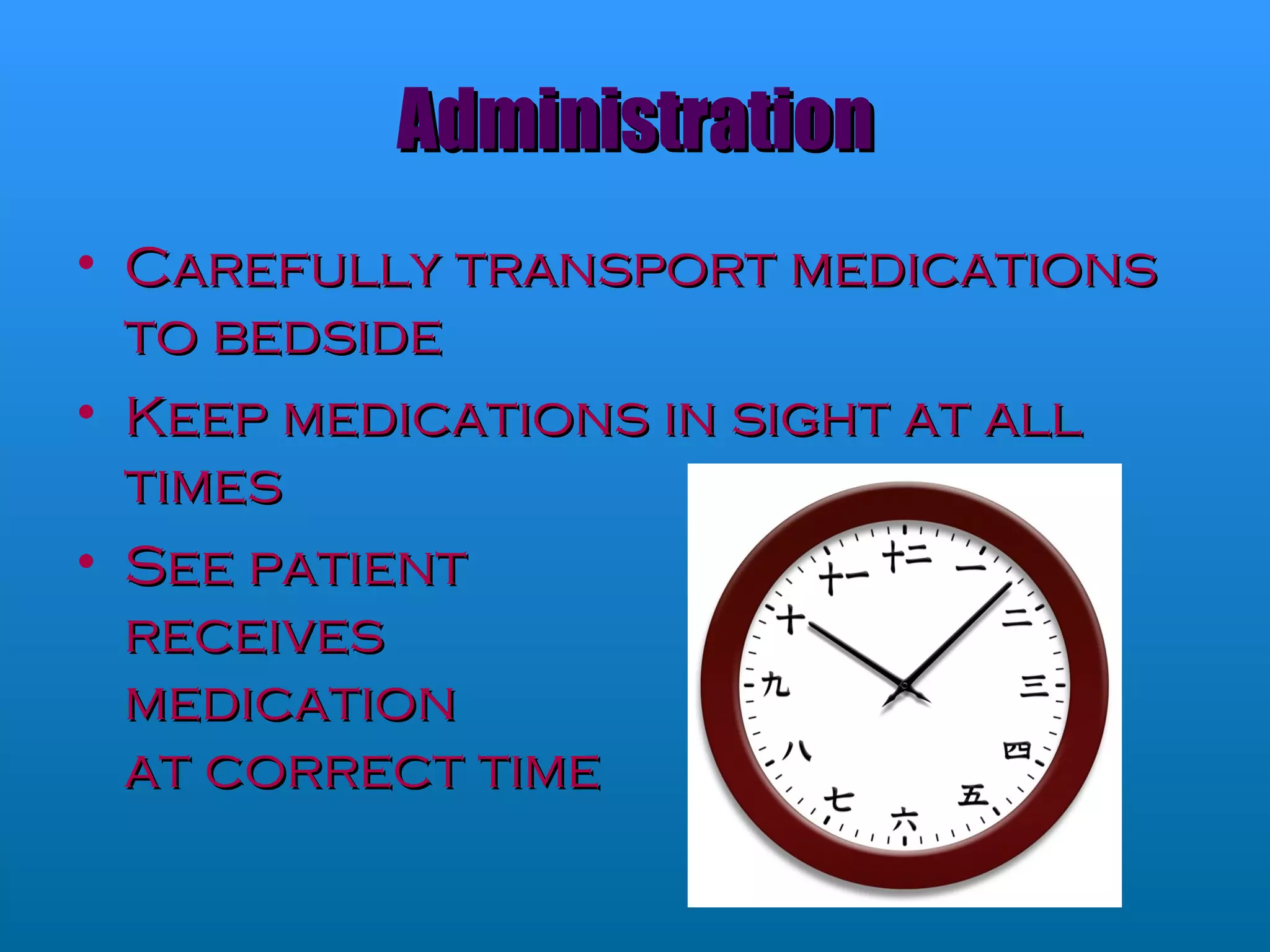 How To Administer Oral Medications | PPT