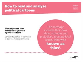 How to analyse a political cartoon | PDF