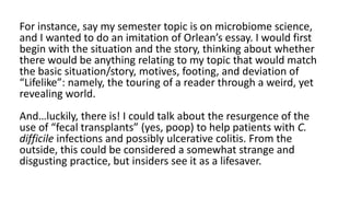How to Analyze a Model Essay for Imitation | PPTX