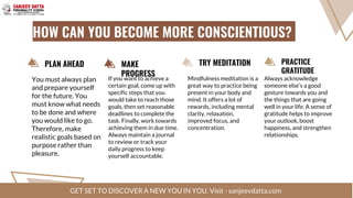 How to Be Conscientious? | PPTX