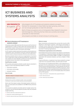 HOW TO BECOME AN ICT BUSINESS OR SYSTEMS ANALYST | PDF | Business ...