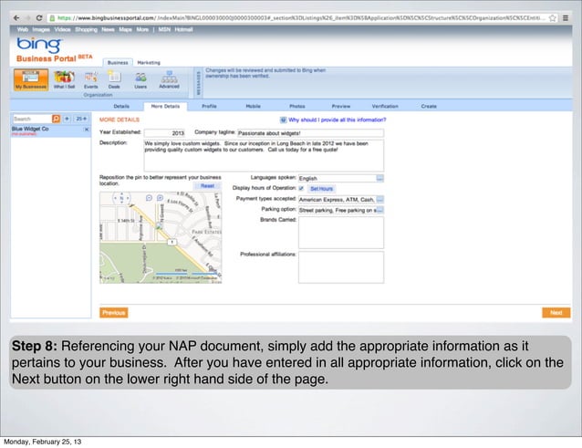 How To Add Your Business To Bing Maps | PDF