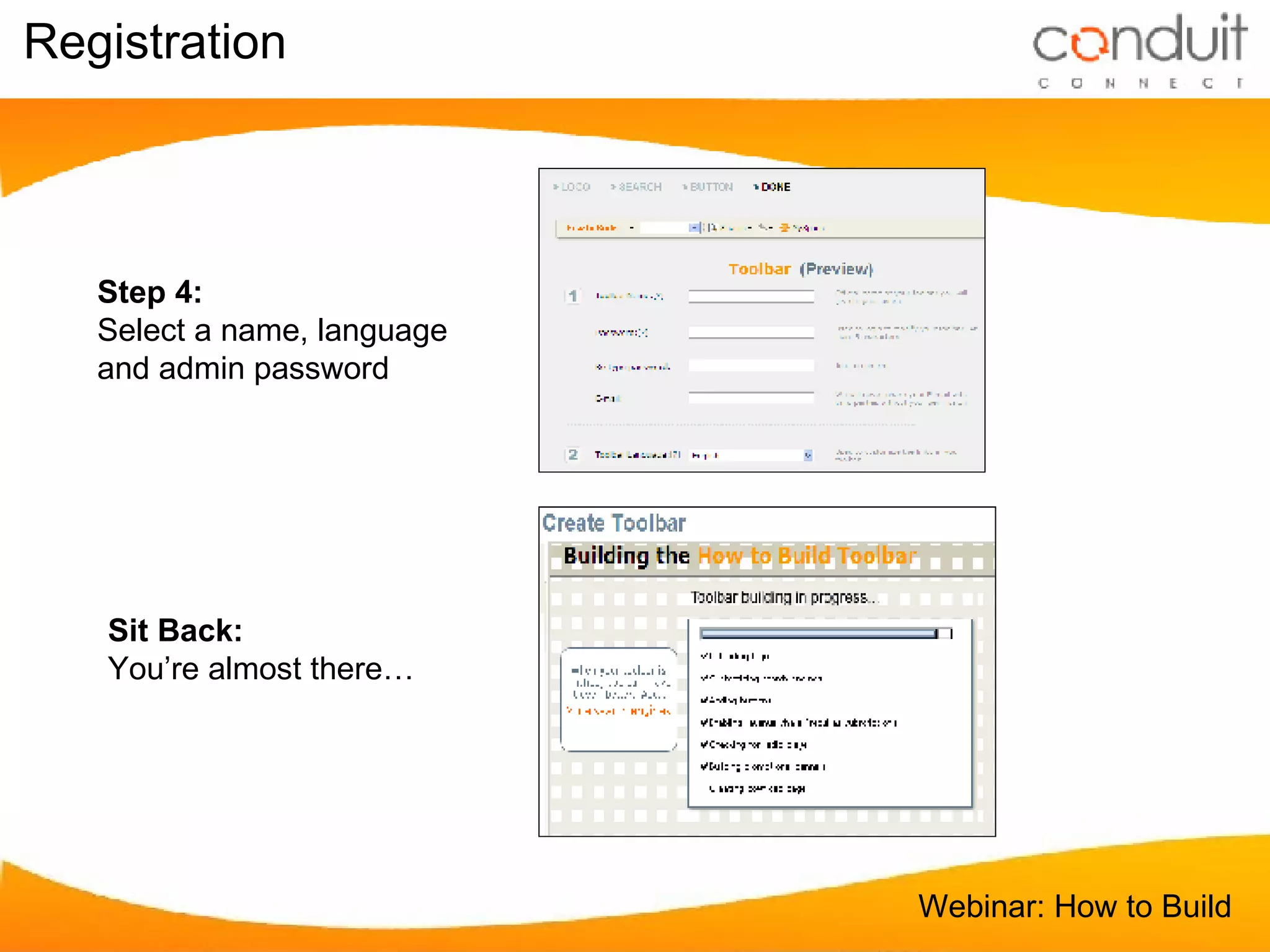 How To Build A Conduit Toolbar | PPS | Technology & Computing