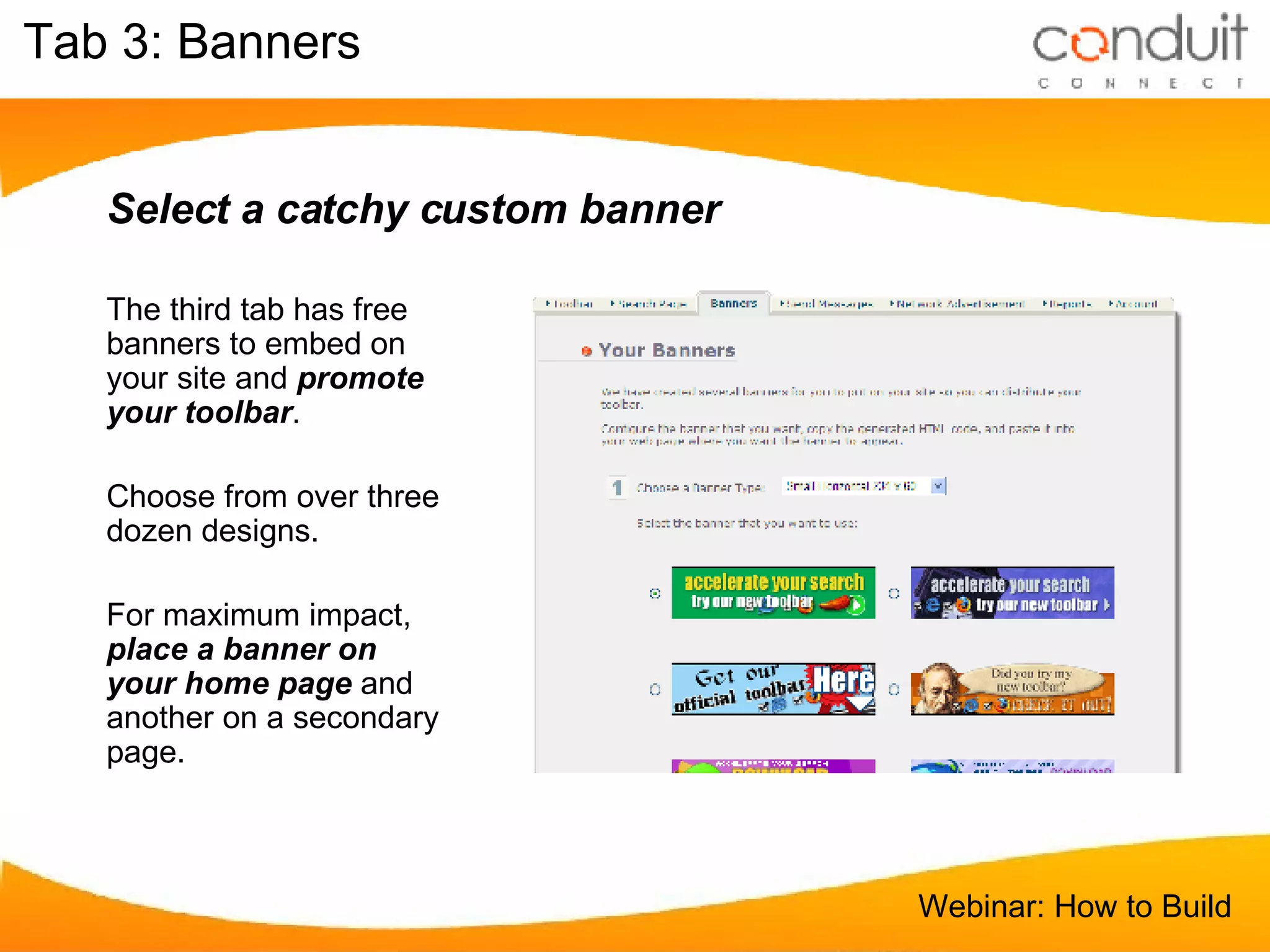 How To Build A Conduit Toolbar | PPS | Technology & Computing