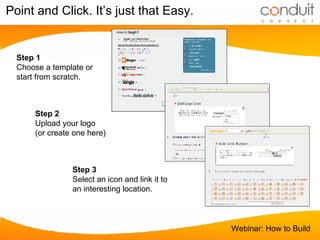 How To Build A Conduit Toolbar | PPS | Technology & Computing
