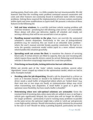 White paper: How to build a real-time vehicle route optimiser | PDF