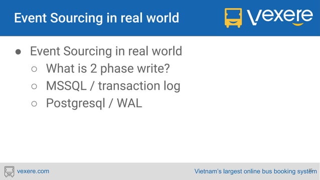 Grokking Techtalk #39: How to build an event driven architecture with Kafka & Kafka Connect | PPT