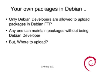 How to build Debian packages | PPT
