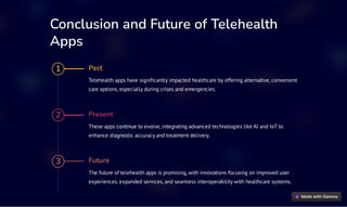 Telemedicine App Development: Bridging Healthcare Gaps | PDF