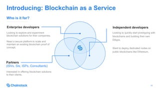 How to Build Your Blockchain Project with Chainstack | PPT