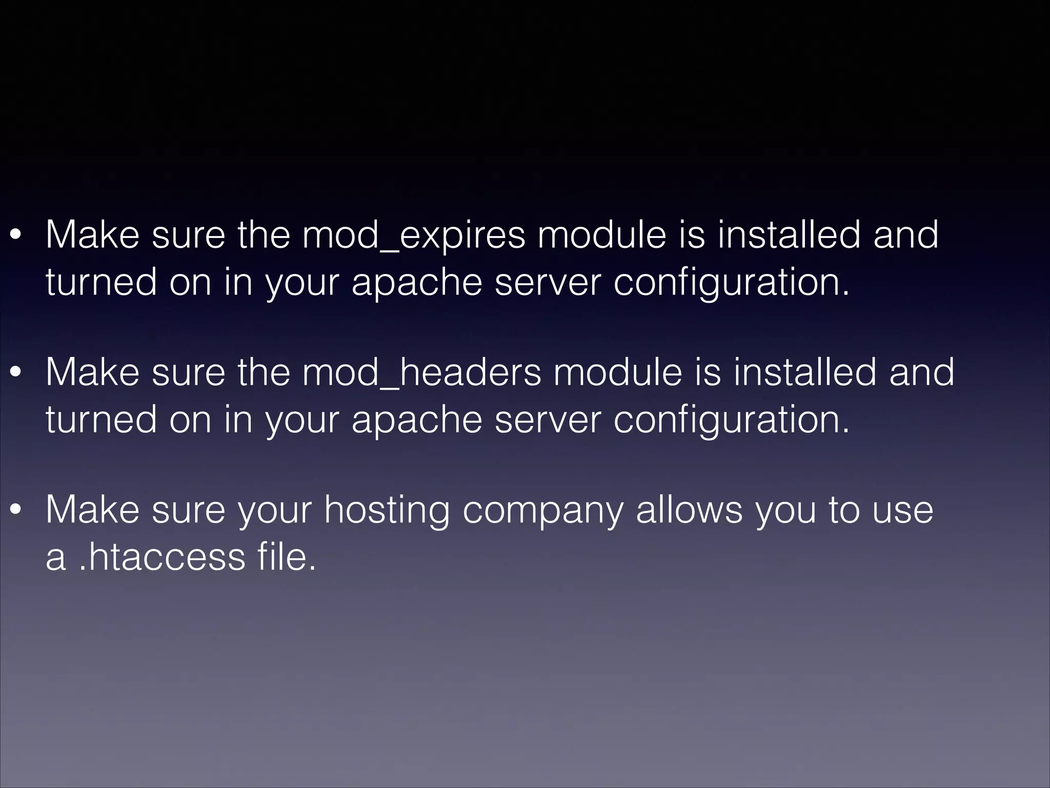 How to cache your static resources | PPT