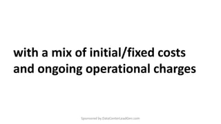 How to Calculate Data Center TCO (SlideShare) | PDF