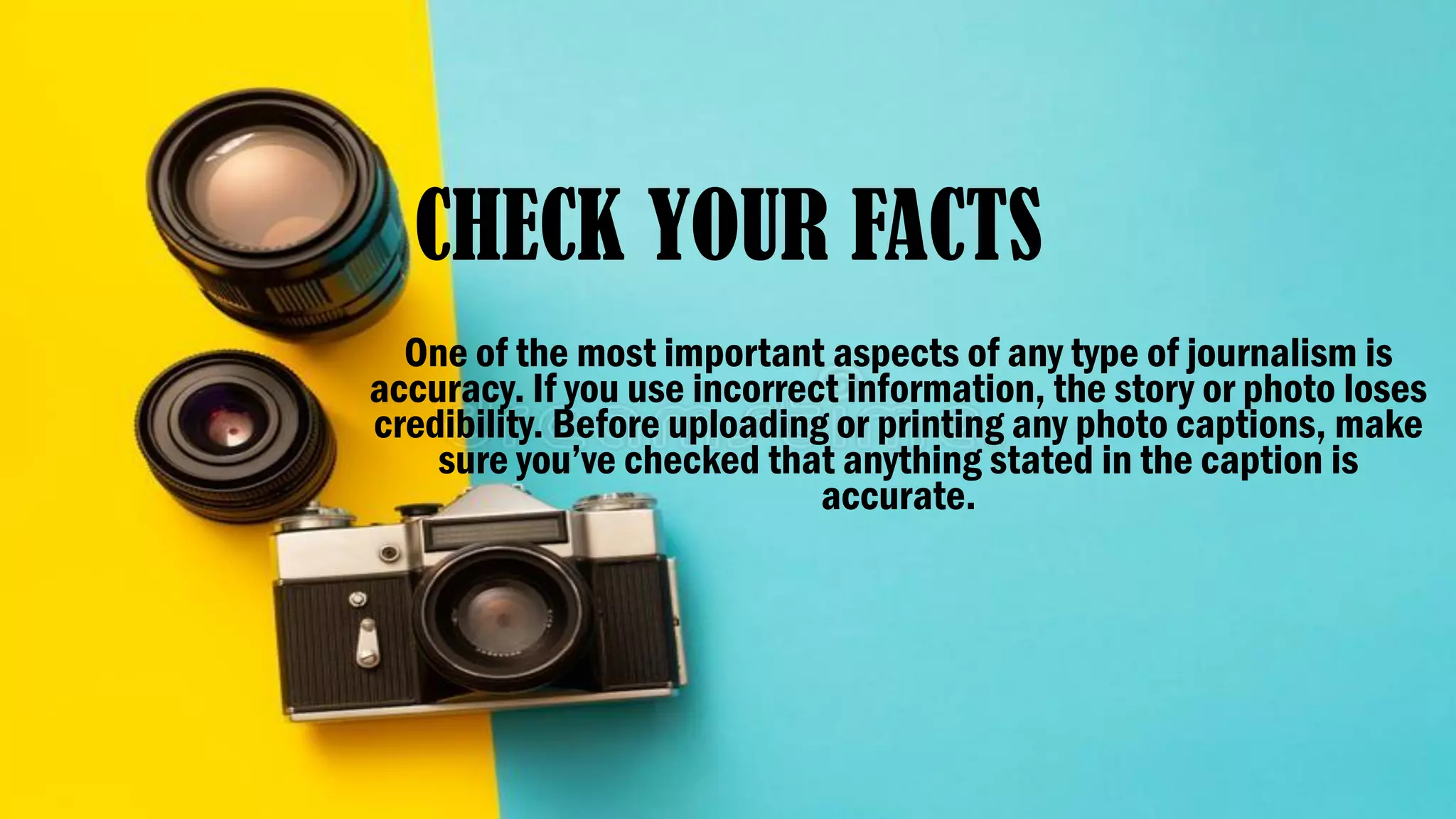 HOW TO CAPTURE A GOOD IMAGE AS A PHOTOJOURNALIST | PPT