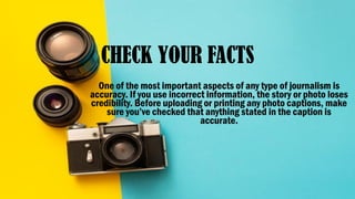 HOW TO CAPTURE A GOOD IMAGE AS A PHOTOJOURNALIST | PDF