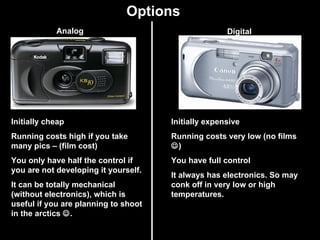 How to choose a camera? | PPT | Photography | Arts and Crafts