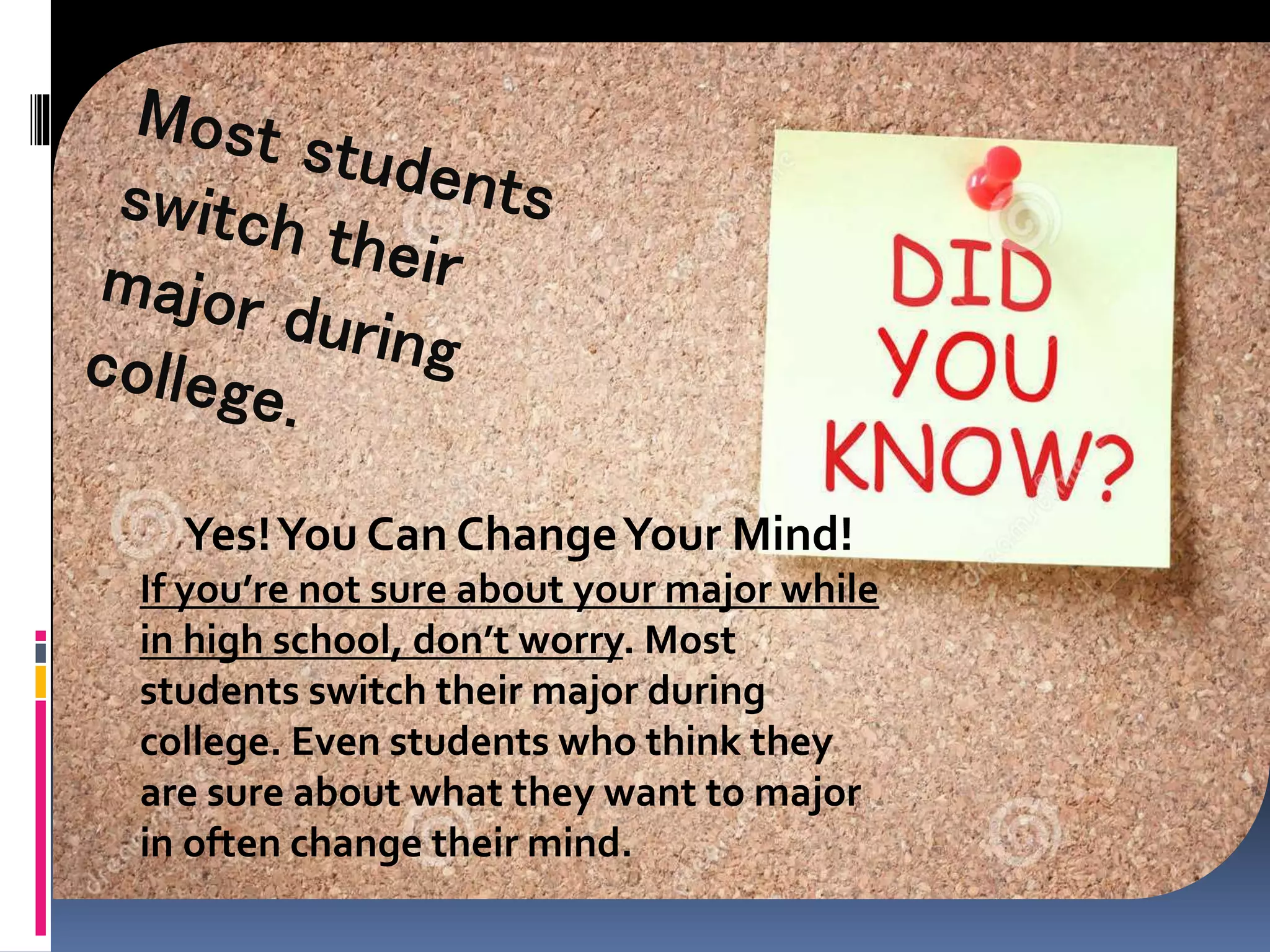 How to choose a major (US) | PPTX