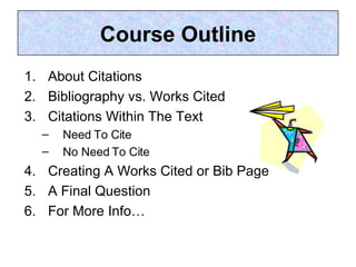 How To Cite 101 | PPT