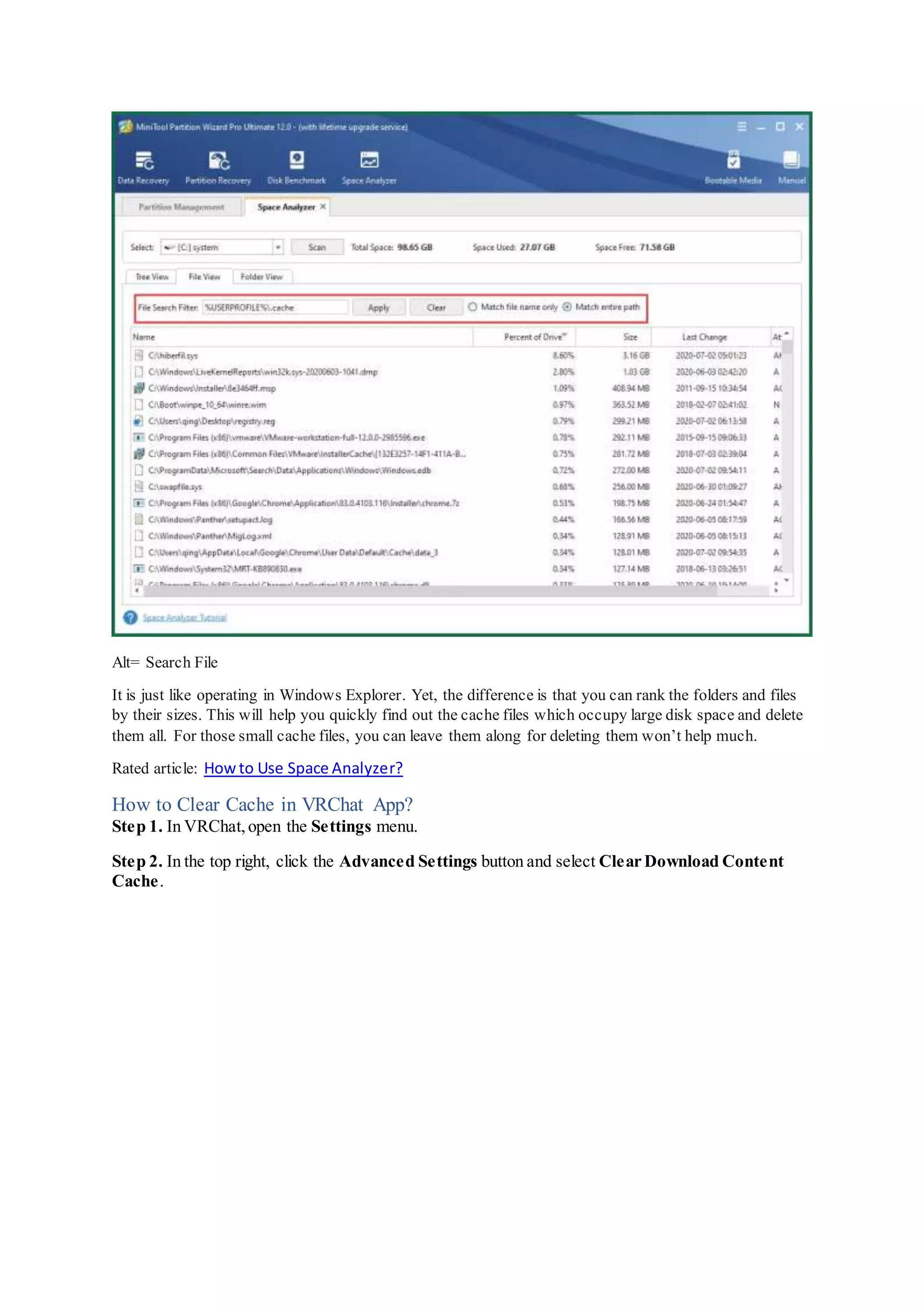 How to Clear VRChat Cache | PDF
