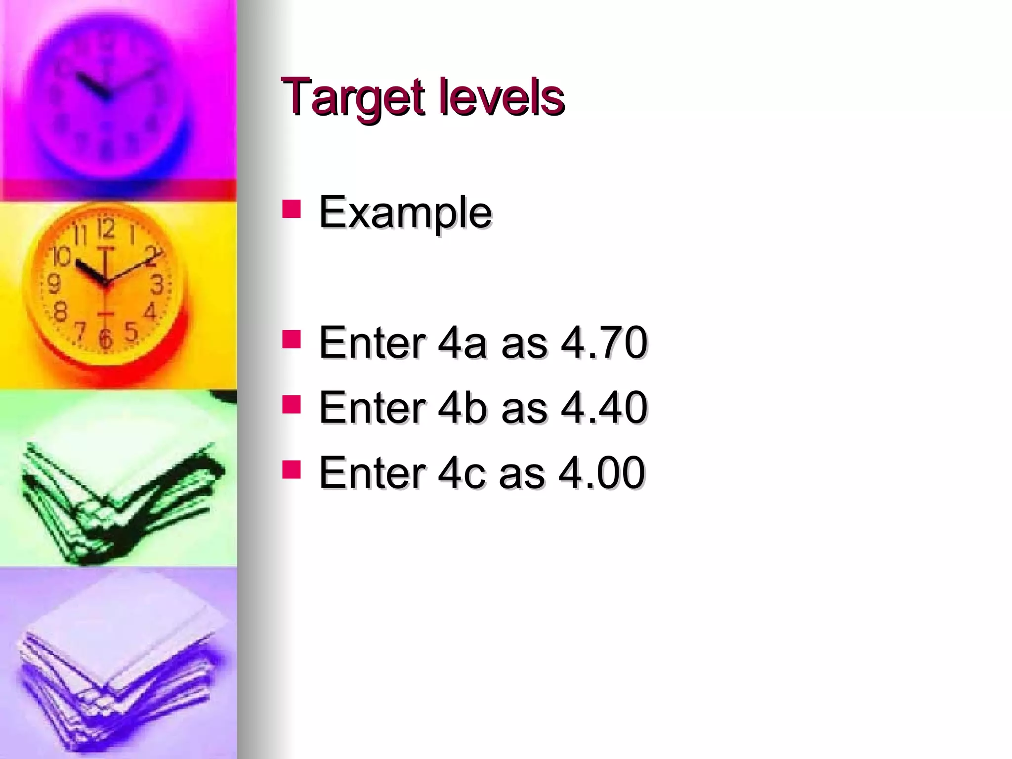 How To Complete The Ks3 Test Results Spreadsheet | PPT