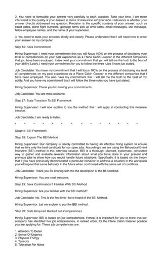 How to-conduct-behavioral-event-interviews | DOC | Resume Writing and ...