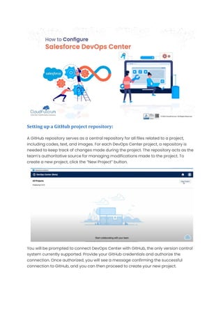 How to Configure Salesforce DevOps Center | PDF