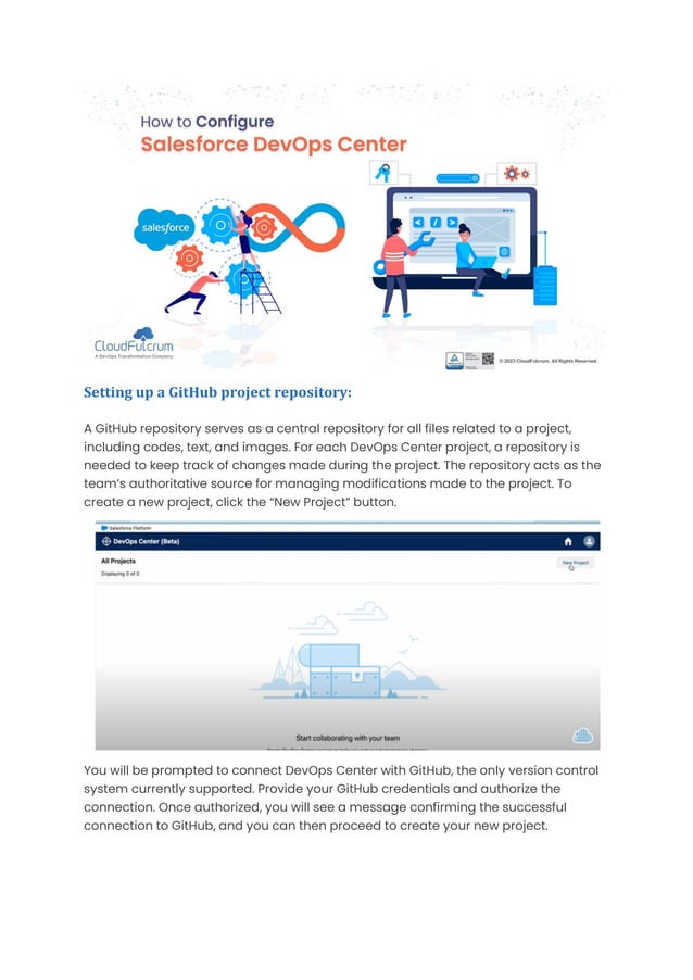 How to Configure Salesforce DevOps Center | PDF