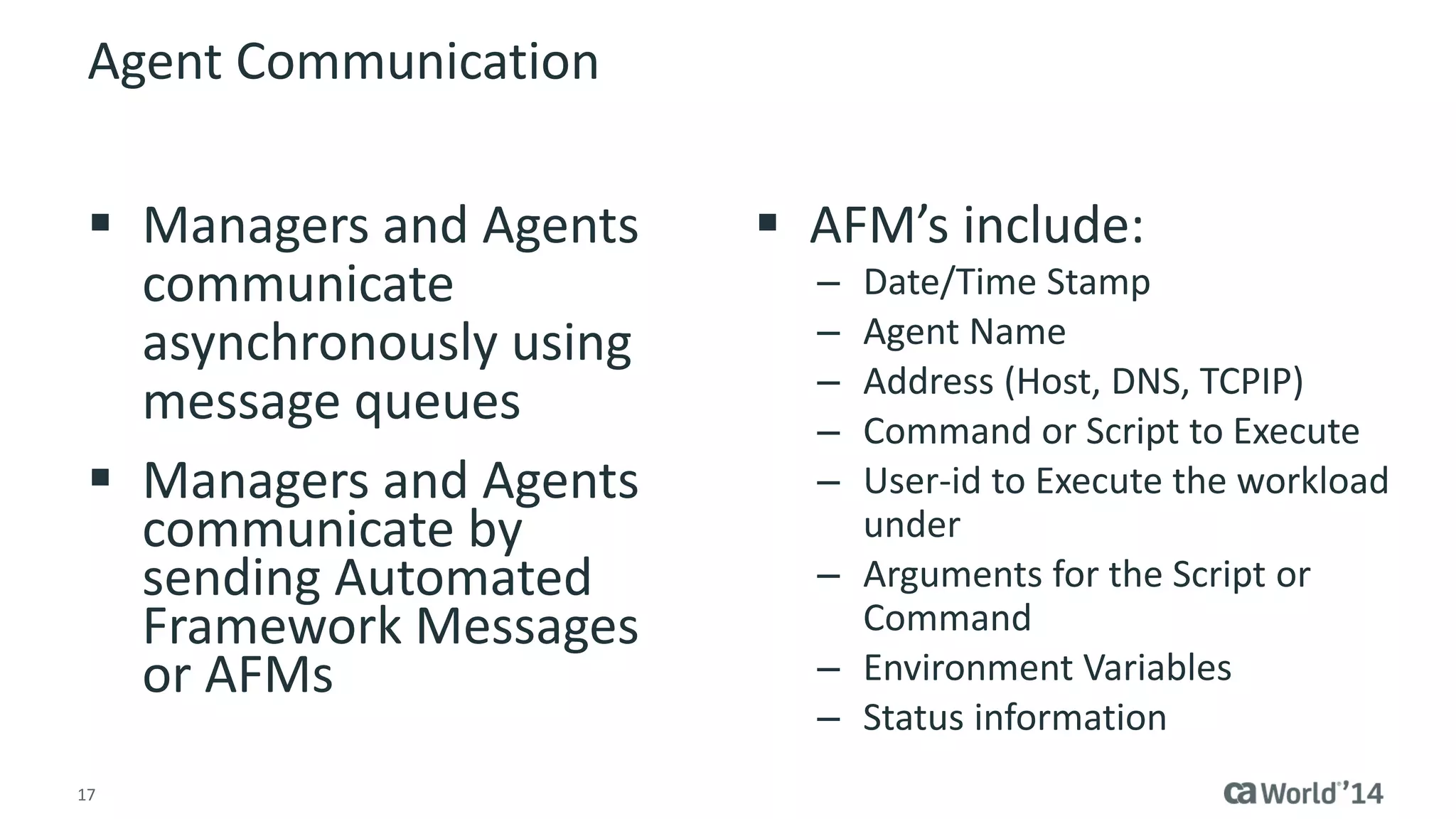 How To Configure The Ca Workload Automation System Agent Agentparmtxt