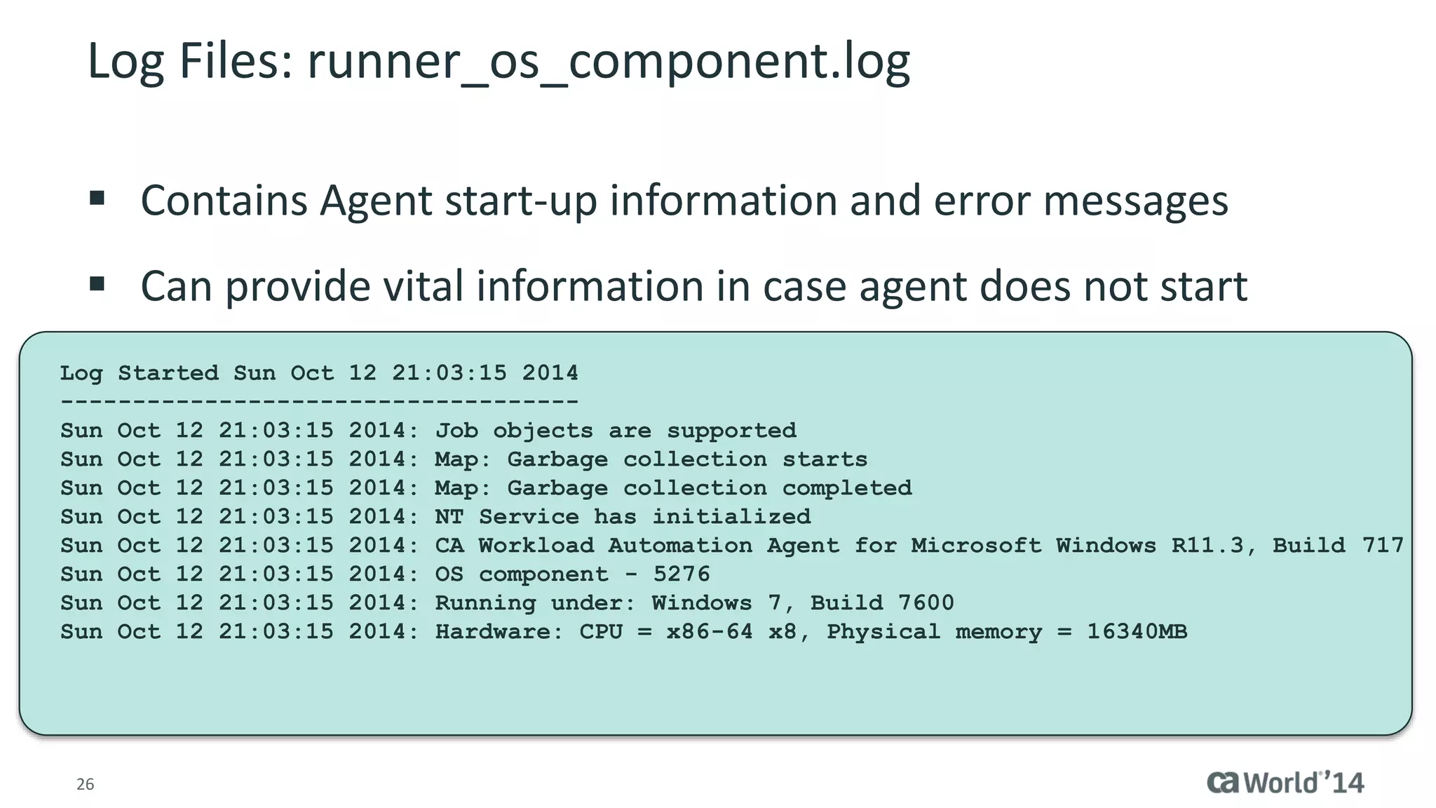 How to Configure the CA Workload Automation System Agent agentparm.txt File | PDF | Operating ...