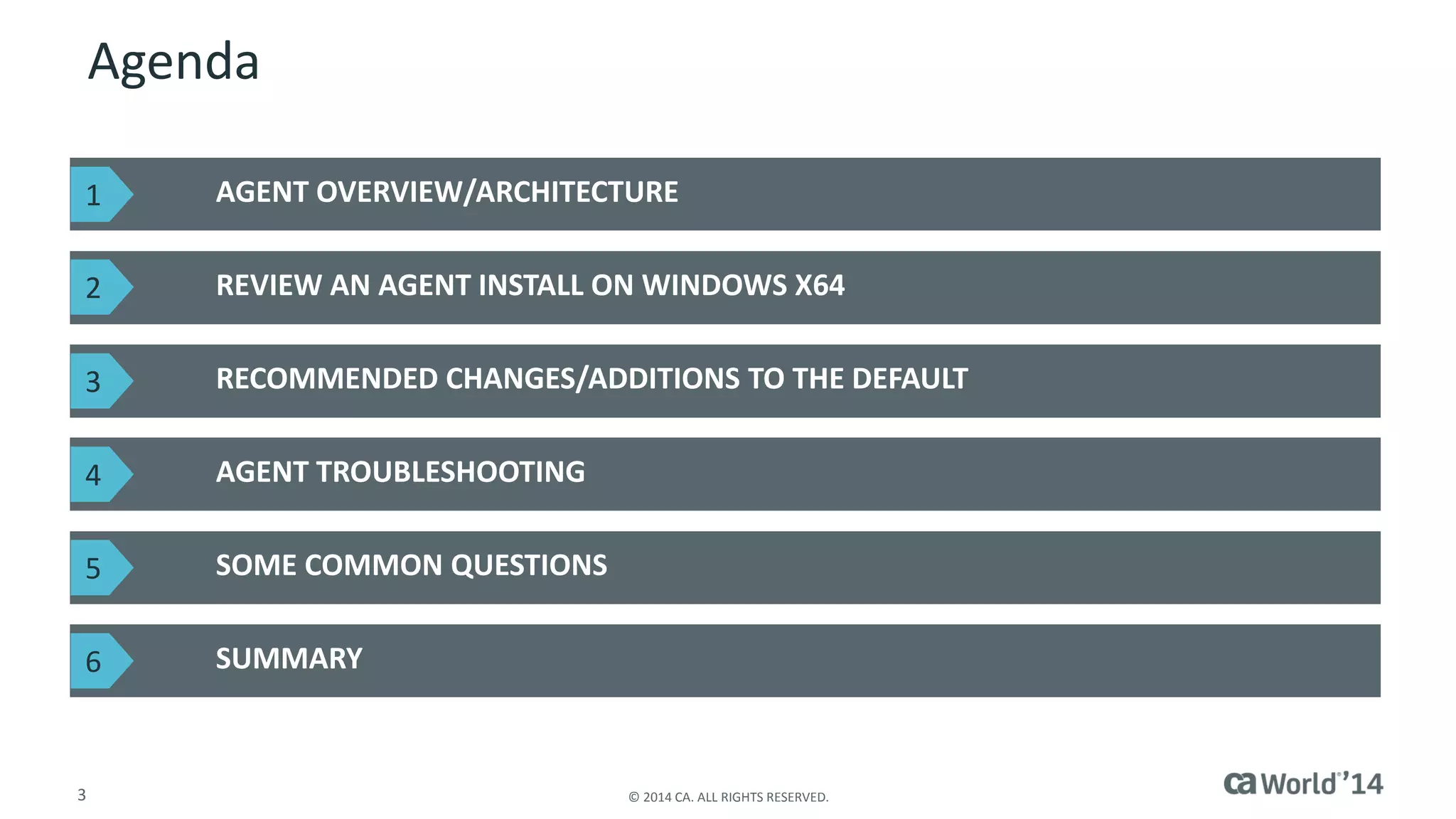 How to Configure the CA Workload Automation System Agent agentparm.txt ...