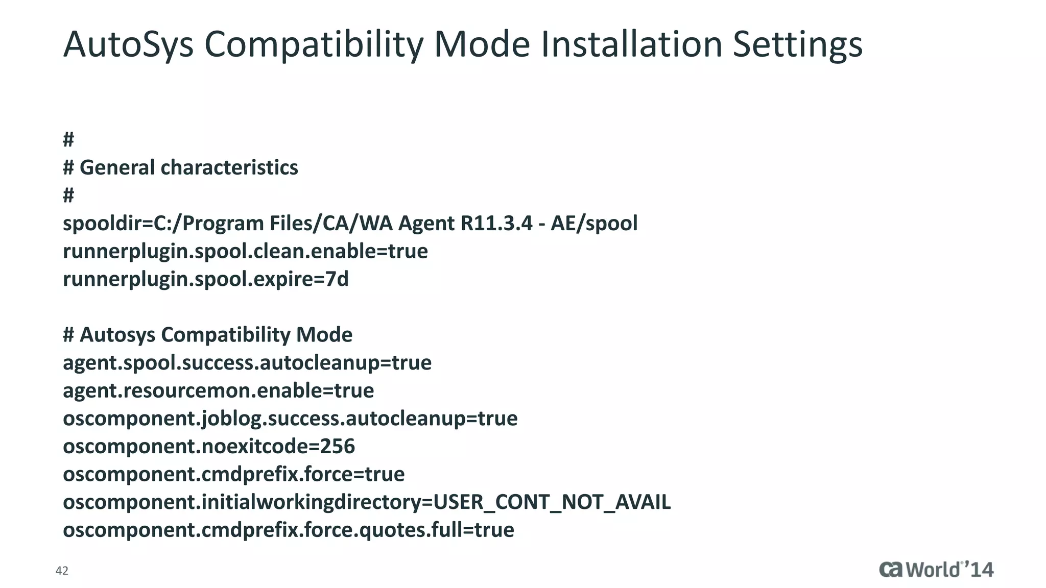 How to Configure the CA Workload Automation System Agent agentparm.txt File | PDF | Operating ...