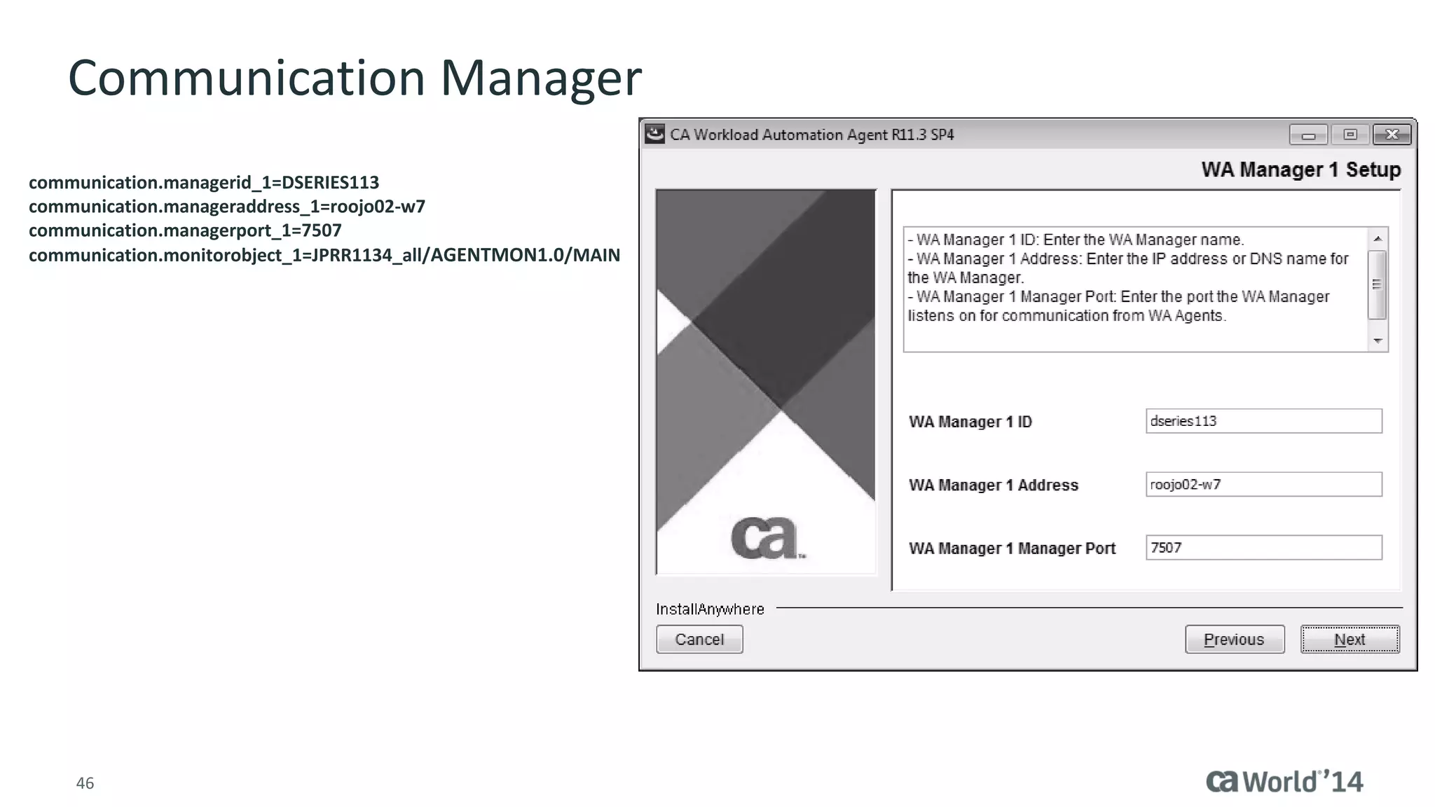 How To Configure The Ca Workload Automation System Agent Agentparmtxt