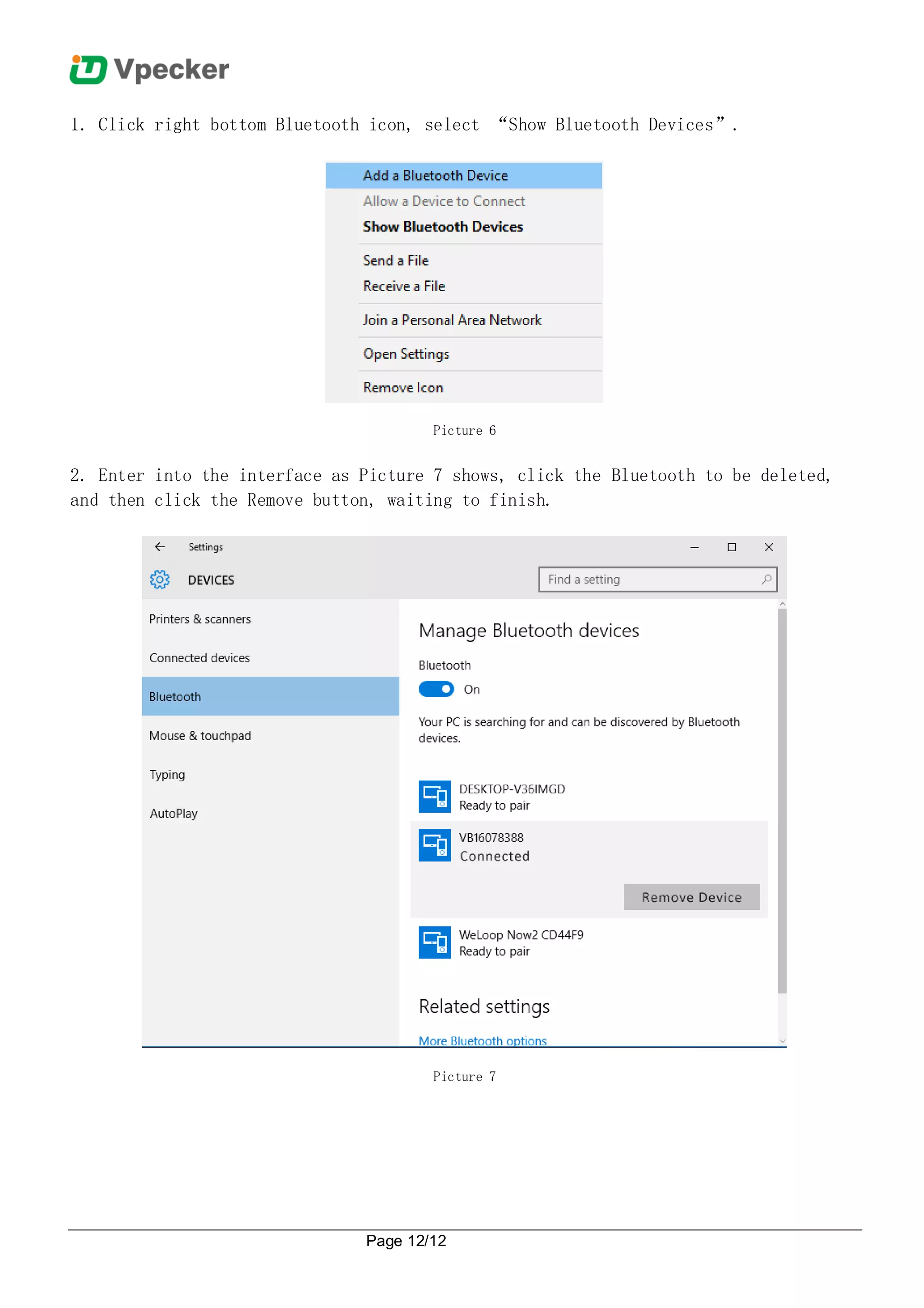 How to connect vpecker easydiag bluetooth | PDF