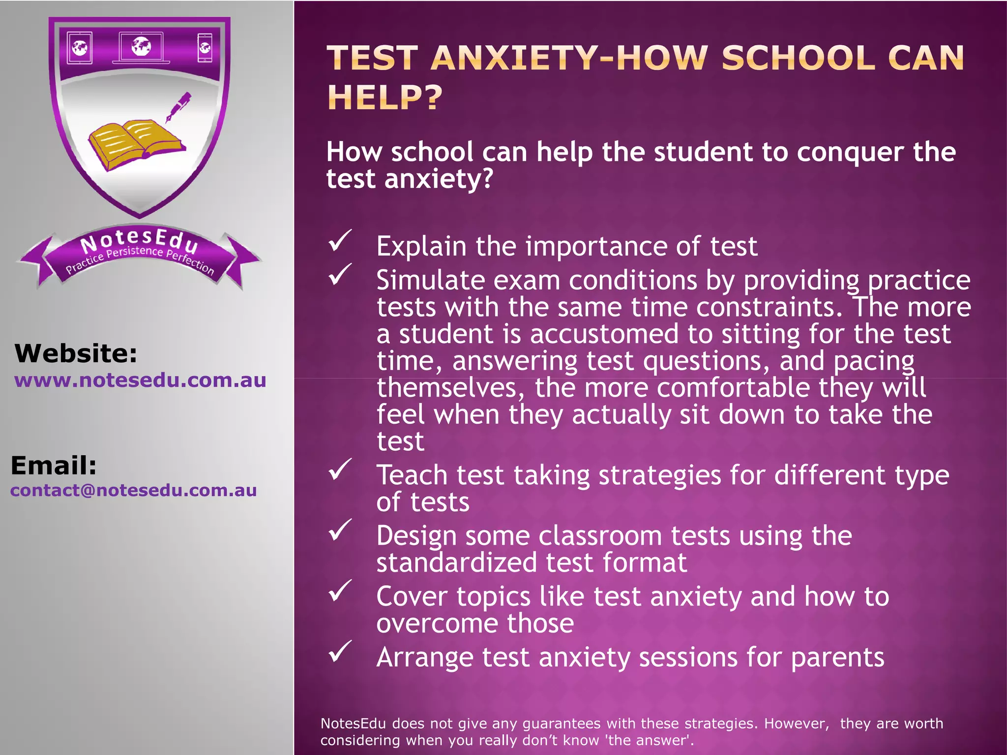 How to-conquer selective test anxiety | PPT