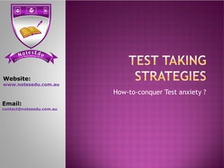 How to-conquer selective test anxiety | PPT