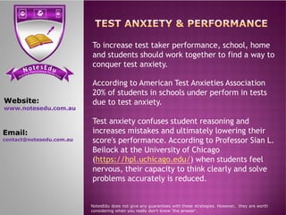 How to-conquer selective test anxiety | PPT
