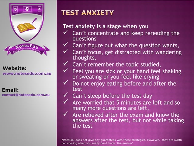 How to-conquer selective test anxiety | PPT