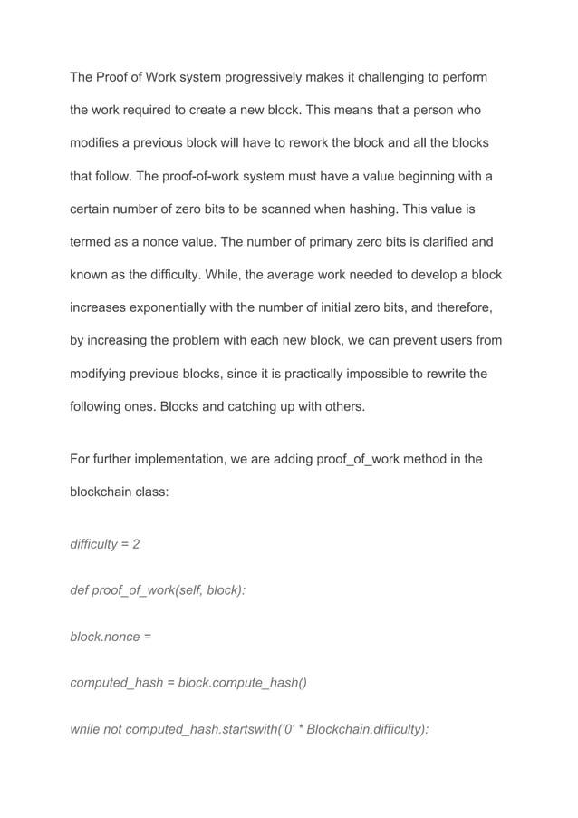 A Comprehensive Guide To Create Blockchain In Python | Blockchain ...