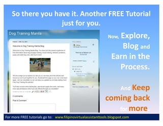 How to-create-a-blog-site-using-blogger | PDF